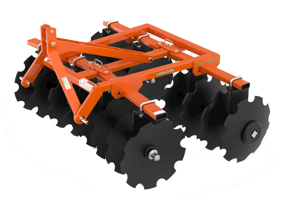Land Pride DH1060 Disc Harrow - Pittsburg Tractor
